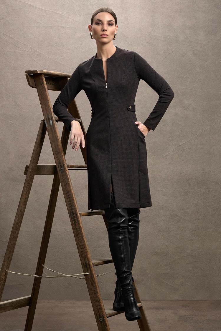 Madison Dress in Chocolate Black by Moss & Spy – Frockaholics at Momento Dezigns