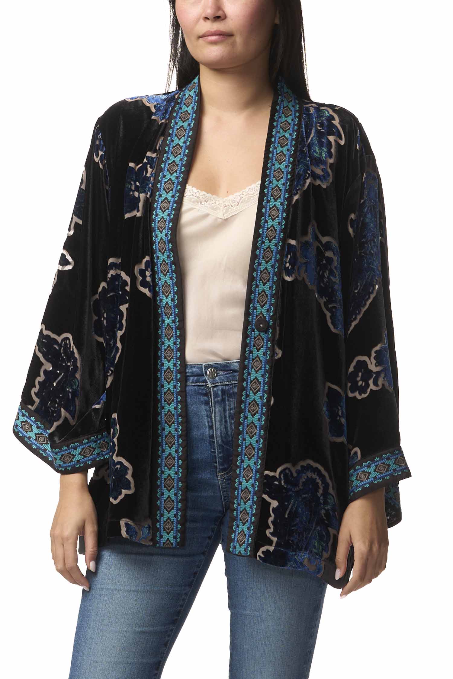 Merhawi Kimono in Monade Burnout by Johnny Was – Frockaholics at ...