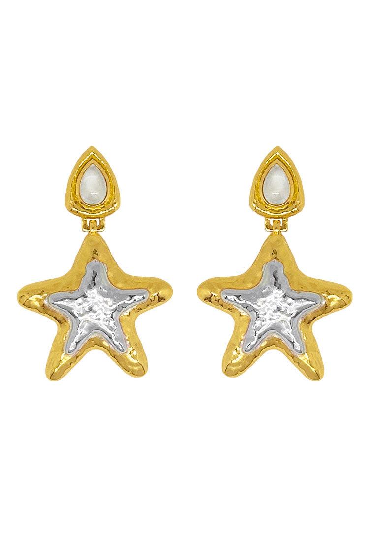 Portia Earrings in Mixed Metal by Mountain & Moon – Frockaholics at ...