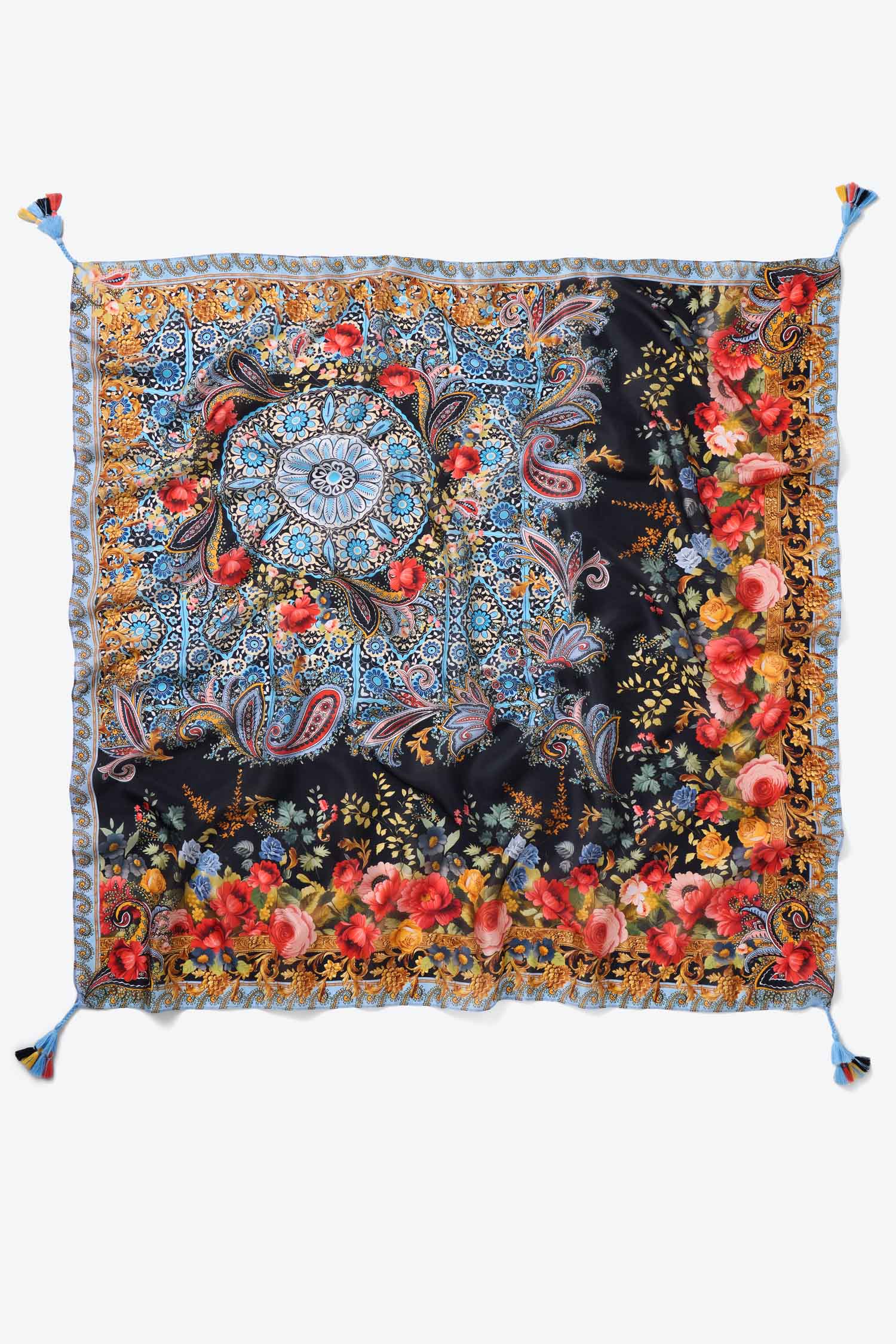 Silk Scarf in Leto by Johnny Was – Frockaholics at Momento Dezigns